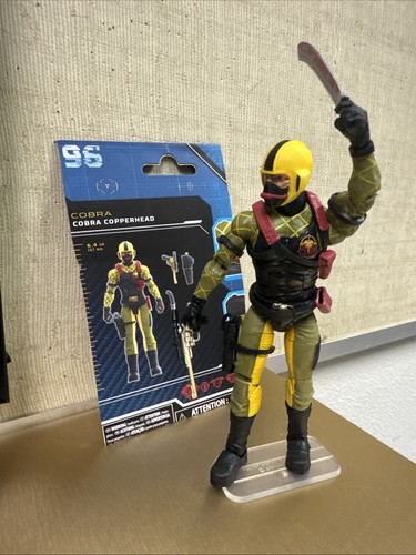 *USED* *COMPLETE* COBRA PYTHON PATROL COPPERHEAD Hasbro GI Joe ...