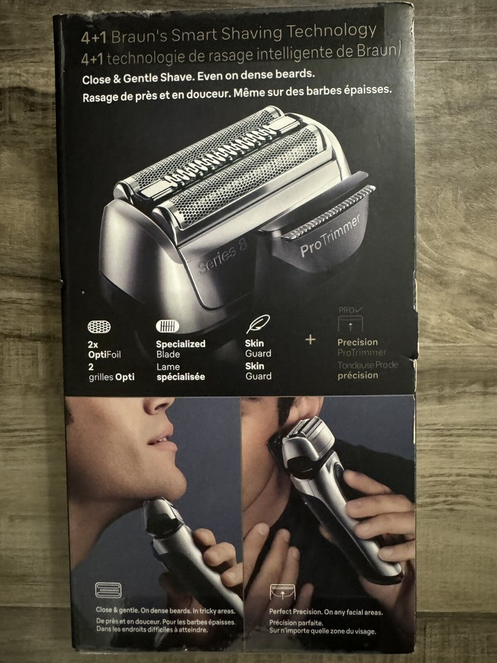 Braun Series 8 8517s Electric Razor For Men Shaver Kit - Factory Sealed ...