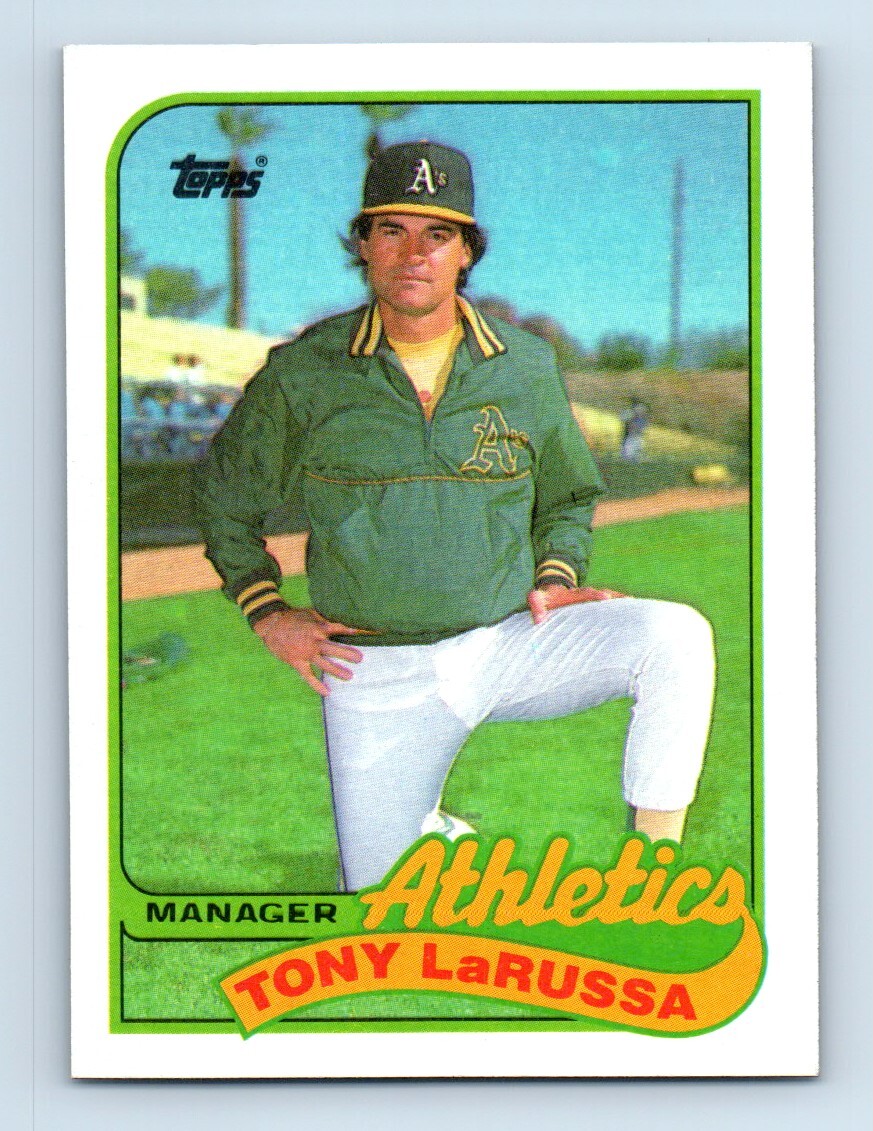 1989 Topps Tony LaRussa Oakland Athletics #224 | eBay