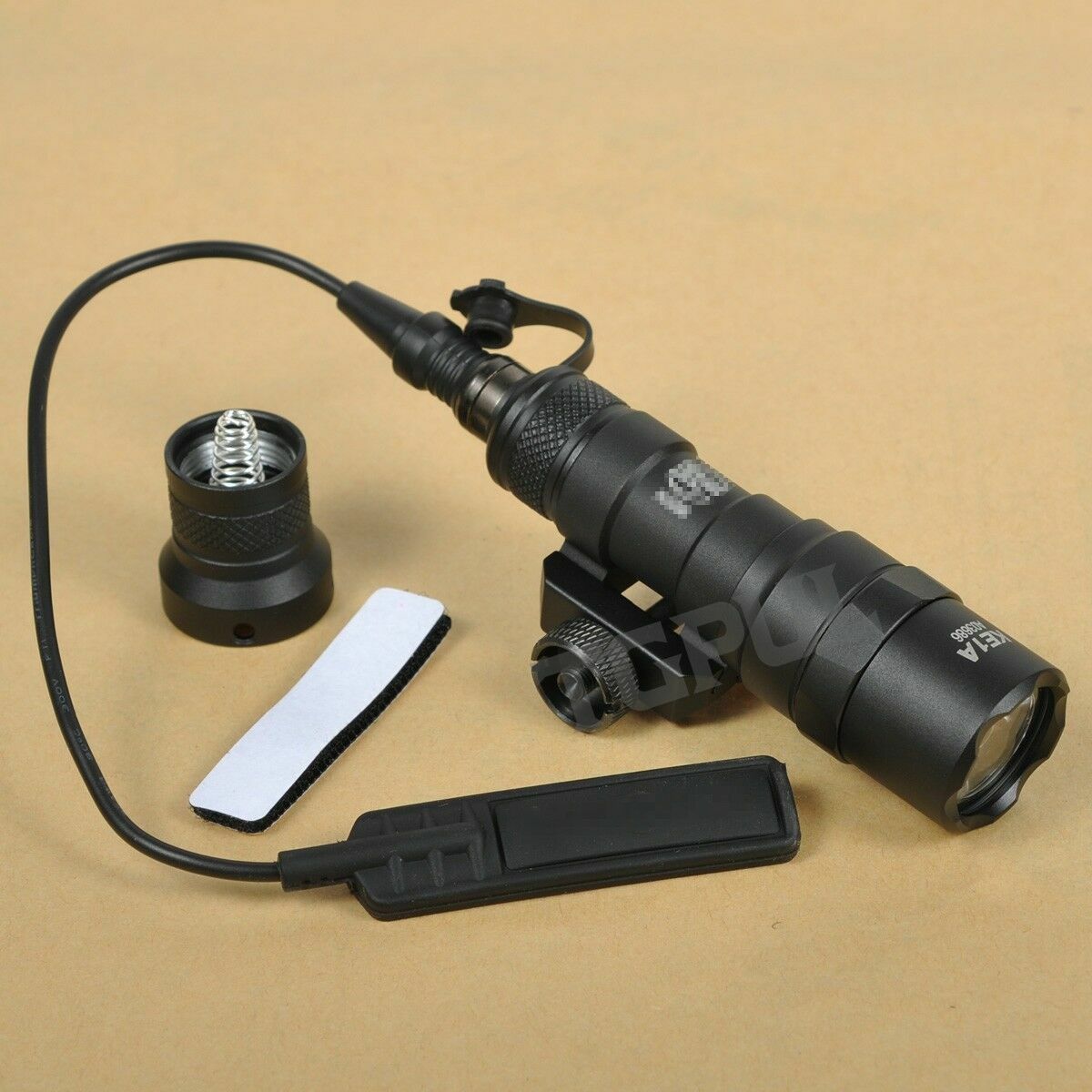 M300 M600 Light M-Lok Offset Flashlight Rail Base Scope Mount Combo Set ...