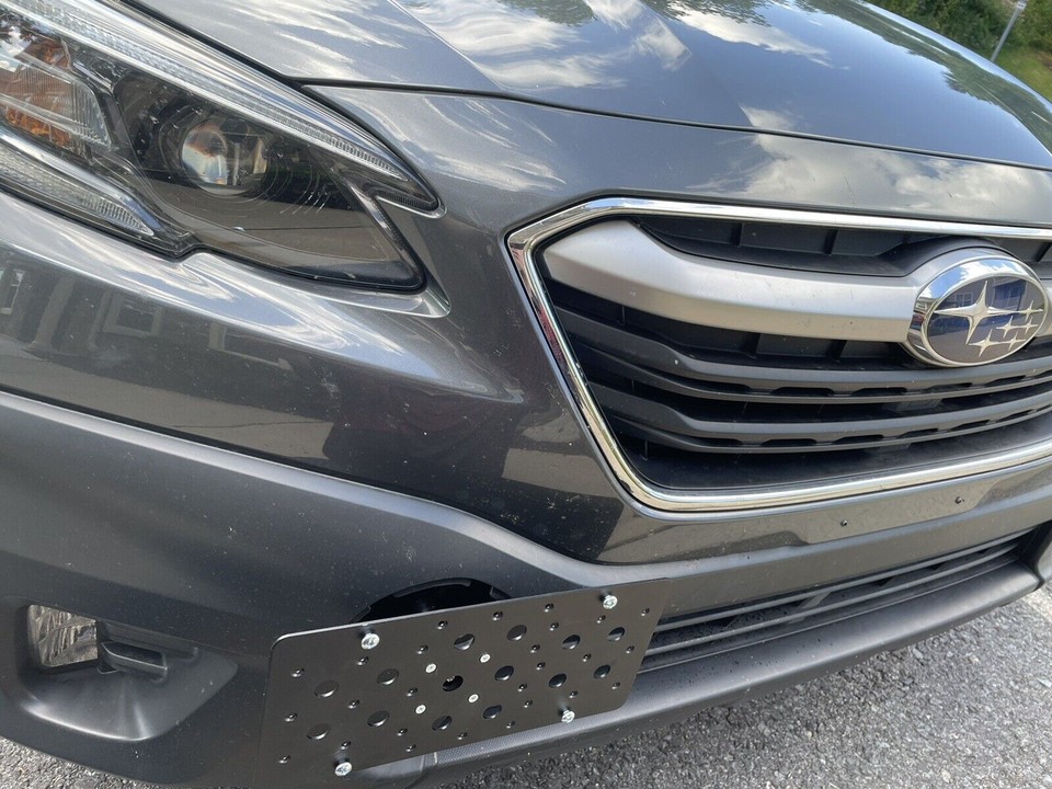 2020-2025 Subaru Outback Bumper Tow Hook License Plate Tag Mount ...