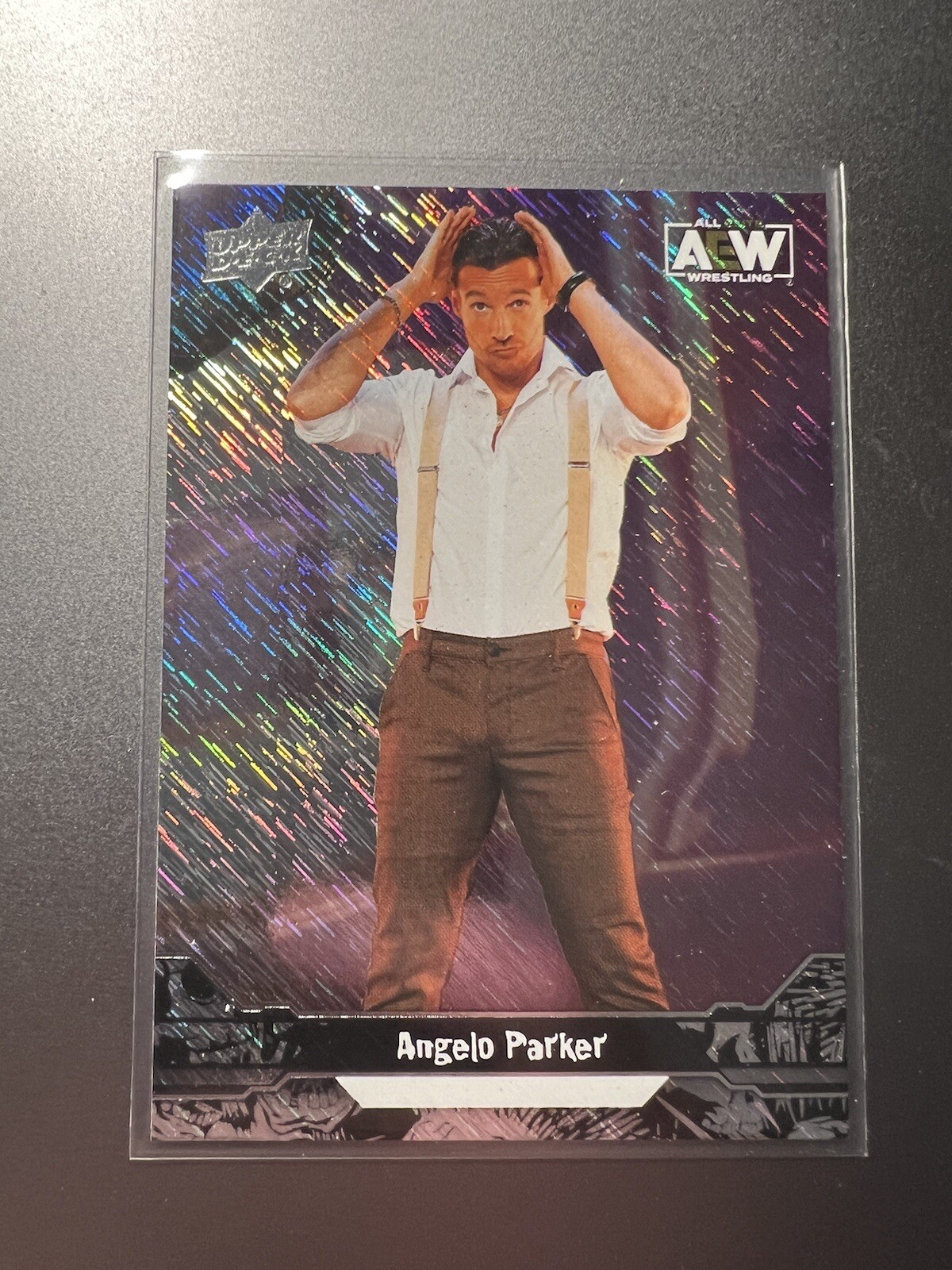 2023 Upper Deck AEW - Angelo Parker - Rampage Parallel | eBay