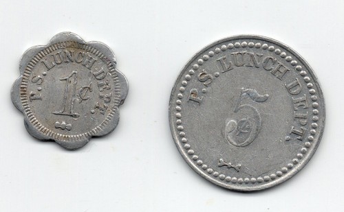 Two New Orleans, LA School Lunch Tokens, Louisiana | eBay