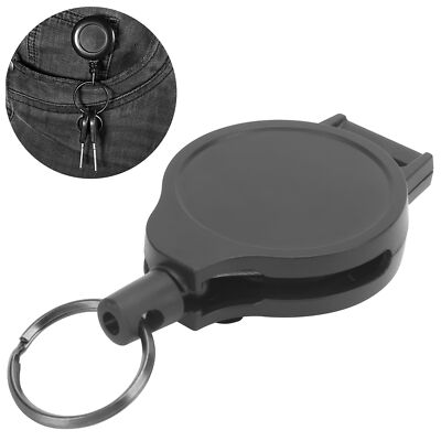 Retractable Steel Wire Rope Key Chain Telescopic Key Chain with Key ...