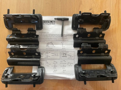 Exodus Roof Bar Fitting Kit RO 25 For Halfords Exodus & Thule Foot ...