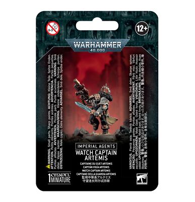 Imperial Agents: Deathwatch Captain Artemis Warhammer 40K | eBay