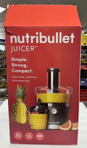 NUTRIBULLET NBJ50100 800W, 27oz Juice Pitcher, 2-Speed Electric Juicer ...