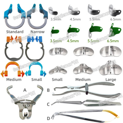 Dental Matrix Bands Ring Sectional Matrice Clamp Fit Garrison Palodent ...
