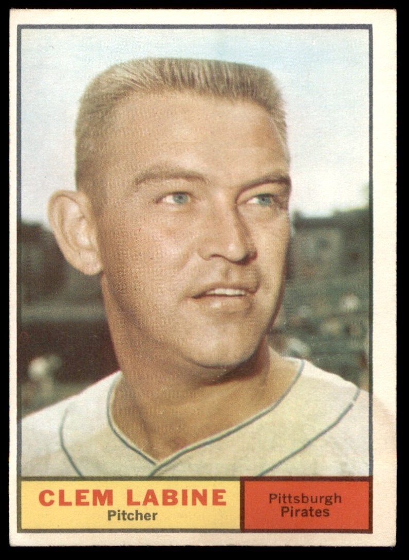 1961 Topps Baseball Clem Labine Pittsburgh Pirates #22 | eBay