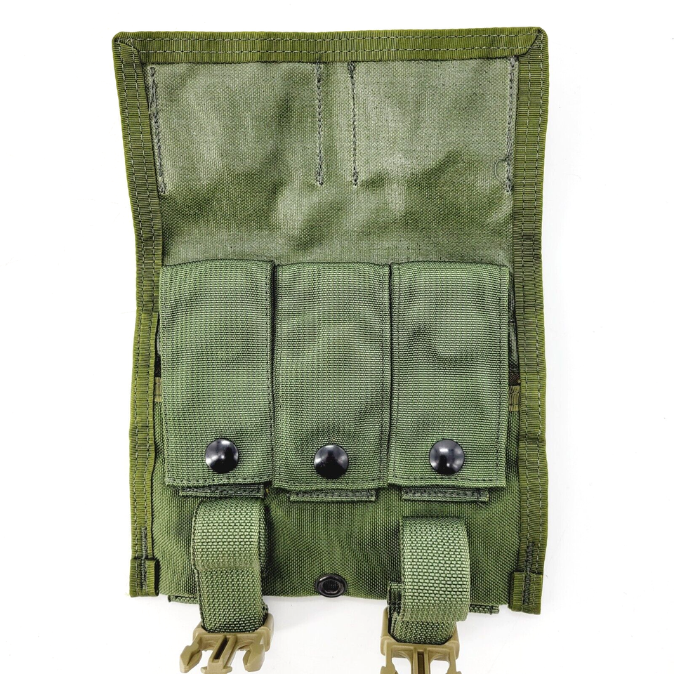 USAF DFLCS Triple 40MM Grenade Pouch DF-LCS MOLLE Utility Olive Drab ...