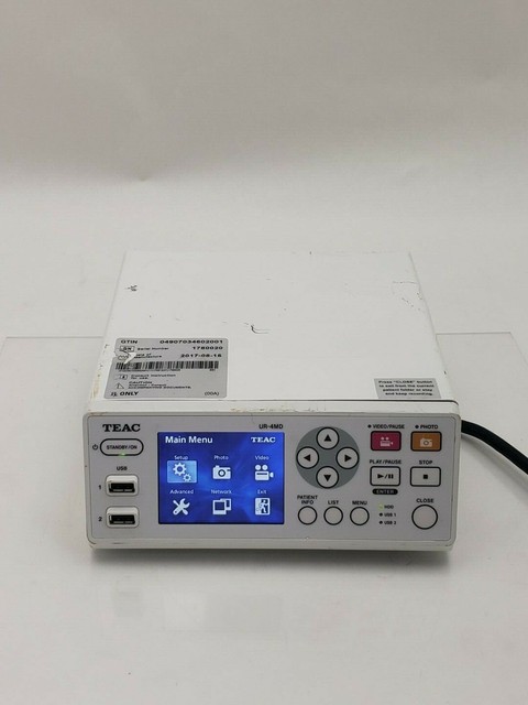 TEAC High Definition Medical Video Recorder Ur-4md 1080p W/dual ...