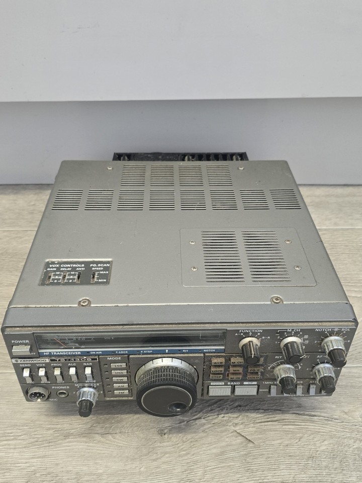 Kenwood TS-430S HF Transceiver Ham Radio Power Tested Pleaser Read ...