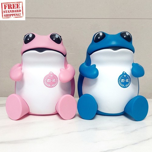 Hite Jinro Frog Toad Figure Blue & Pink Couple Set Korea Soju Brand | eBay