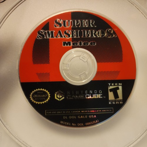 Super Smash Bros Melee Nintendo GameCube OEM Disc Only Tested Working ...