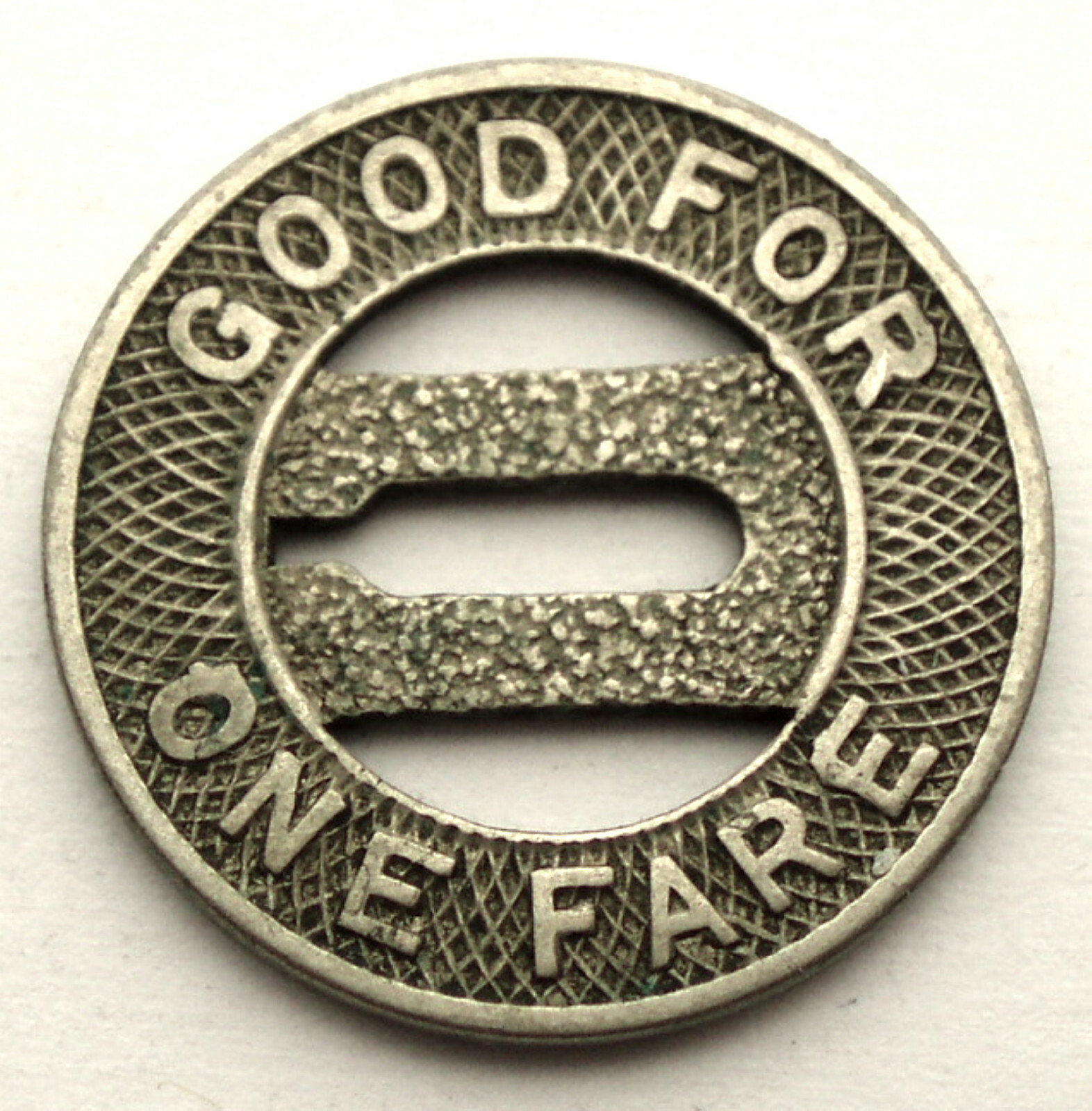 US, CONNECTICUT COMPANY Good For One Fare Token 16.5mm 1.6g CuNi. K1.3 ...