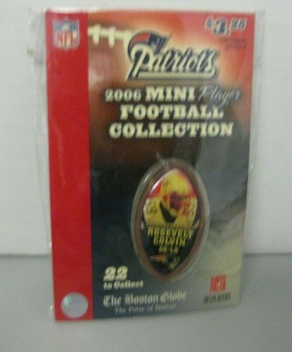 NFL New England Patriots Rosevelt Colvin 59 Mini Players Football ...