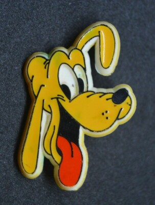 Walt Disney Company vintage Pluto badge | eBay UK