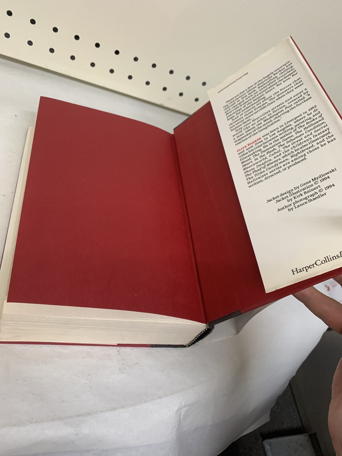 Everville by Clive Barker (1994, Hardcover) Signed First Edition ...