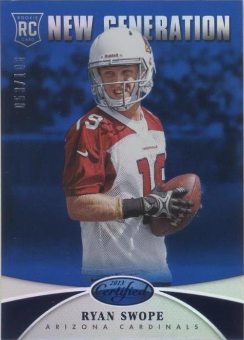 2013 Panini Certified - New Generation Ryan Swope #280 Mirror Blue /100 ...