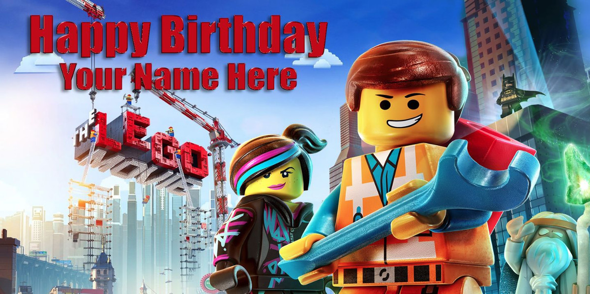 Lego Minifigure Garland Lego Banner Printable