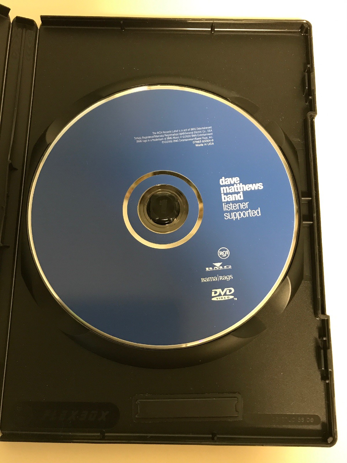 Dave Matthews Band - Listener Supported (DVD, 2000) 78636500492| eBay