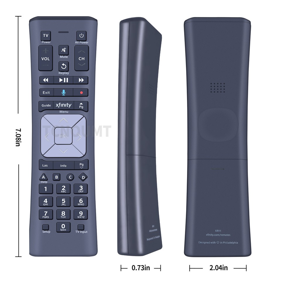 For Comcast/Xfinity XR11 Premium Voice Activated Cable TV Remote ...