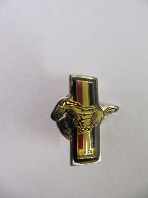 Official Ford Dealership Lapel Pin Classic Mustang 3/4" Tall | eBay