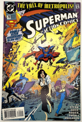 Action Comics #700 "The Fall of Metropolis!" May 1994 (VF/NM) DC Comics ...