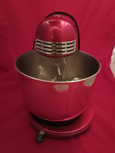 Dash Go Stand Mixer 6 Speed Tilt-Head Electric 2 Spiral Beaters 2 Blade ...