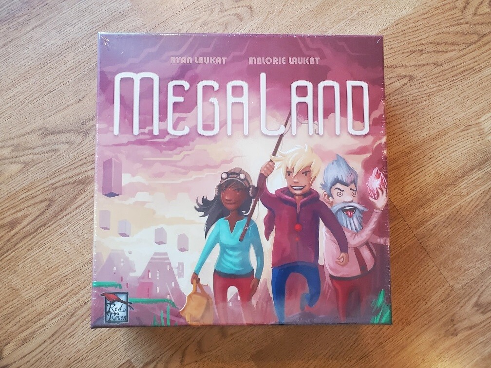 Megaland Board Game Brand New Sealed Red Raven Games | eBay