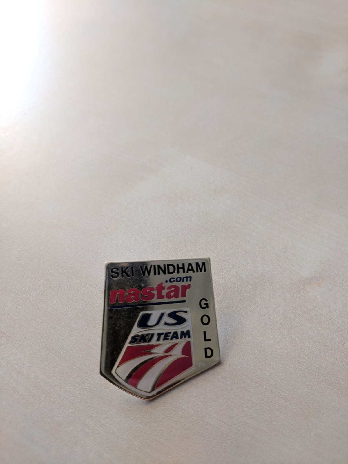 Nastar Pin - US Ski Team - Windham Mountain Gold | eBay