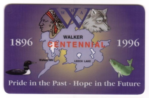 10u Walker Centennial (Minnesota) 1896-1996 Pride dans Le Passé Used ...