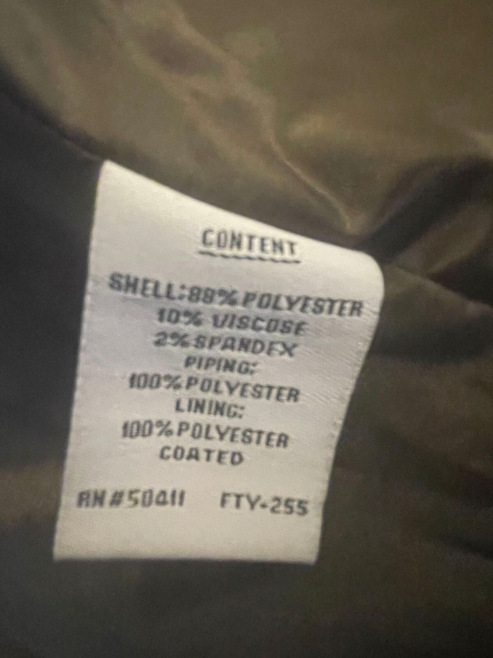 Jessica Simpson Olive Green Military Style Double Breasted Jacket Coat ...