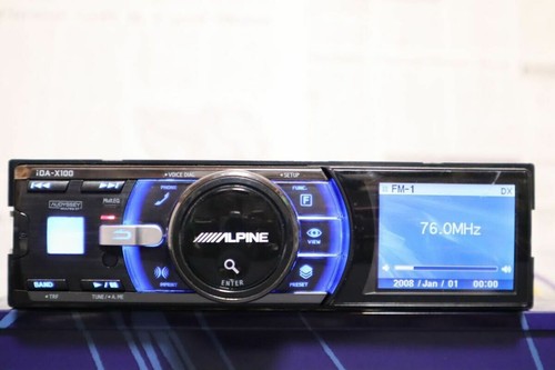 ALPINE iDA-X100 MP3/WMA/AAC USB BT Player Car Audio Used JP | eBay