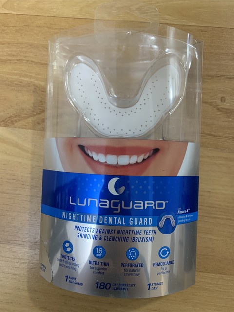 Lunaguard Nighttime Dental Guard Protector Ultra Thin Adult 1j For Sale