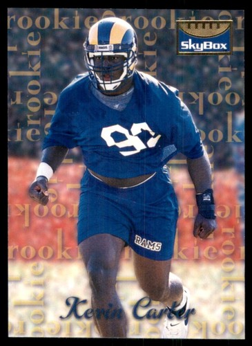 Kevin Carter RC 1995 SkyBox Premium #164 St. Louis Rams TW37991 ...