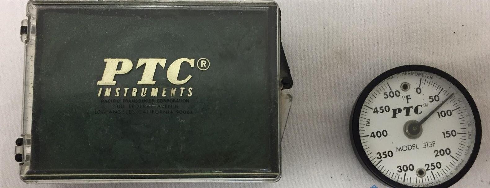PTC DUAL MAGNET MOUNT SURFACE THERMOMETER 313F 0°F-500°F RANGE | eBay