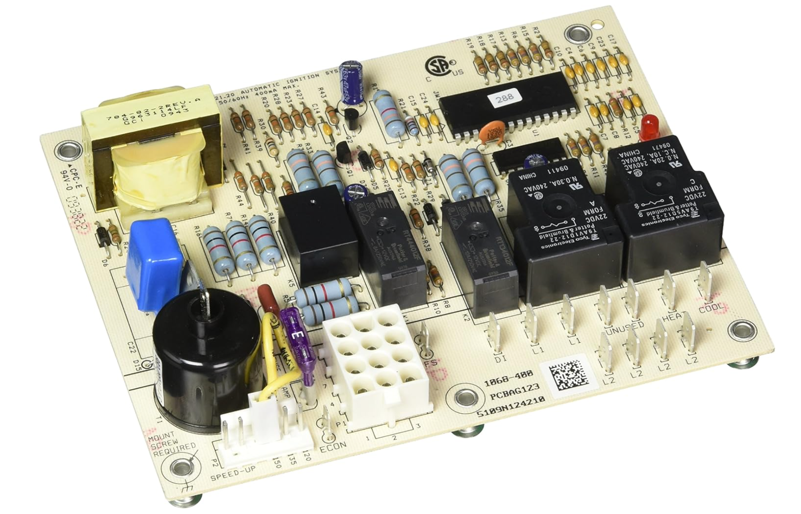 Goodman Amana PCBAG123 Furnace Control Circuit Board For 1068-400 for ...