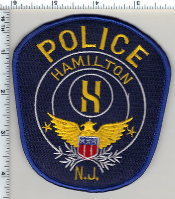 Hamilton Police (New Jersey) Shoulder Patch from 1991 | eBay