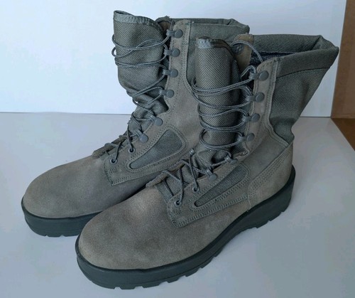 Wellco Air Force Combat Boots 10.5 R Sage Green Military Vibram USAF ...