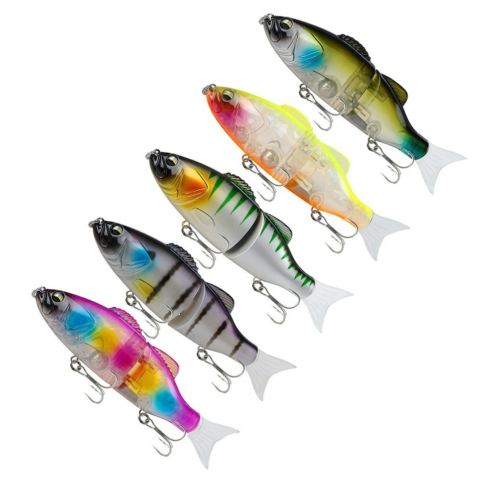 174cm Two Section Slow Sinking Bass Lure Hard Bait for Beach and Rock ...