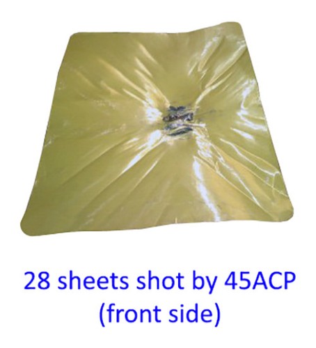 28pcs DuPont Kevlar Ballistic Bulletproof Fabric UD Sheets 11"x15" USA ...
