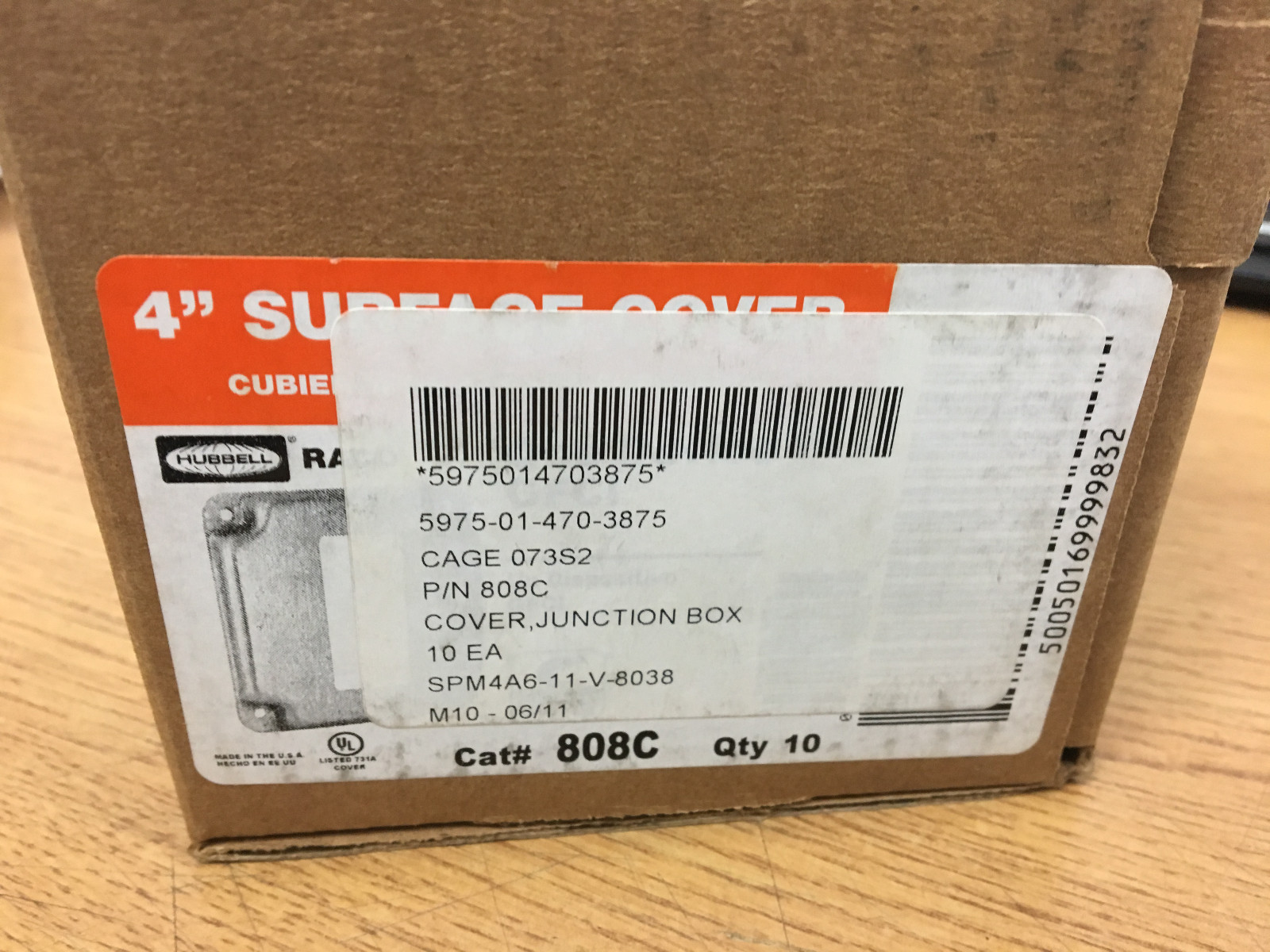 (Box Of 10) Raco 808C Exposed Work Cover | eBay