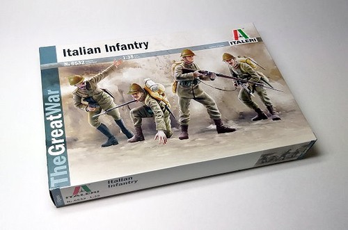 ITALERI Military Model 1/35 The Great War Italian Infantry Hobby 6532 ...