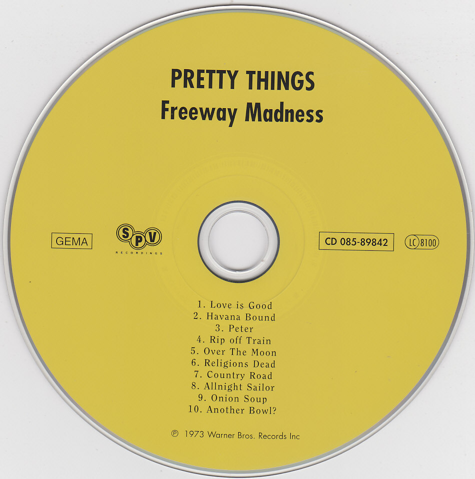 The Pretty Things - Freeway Madness - CD (SPV Recordings) - 1994 | eBay.de
