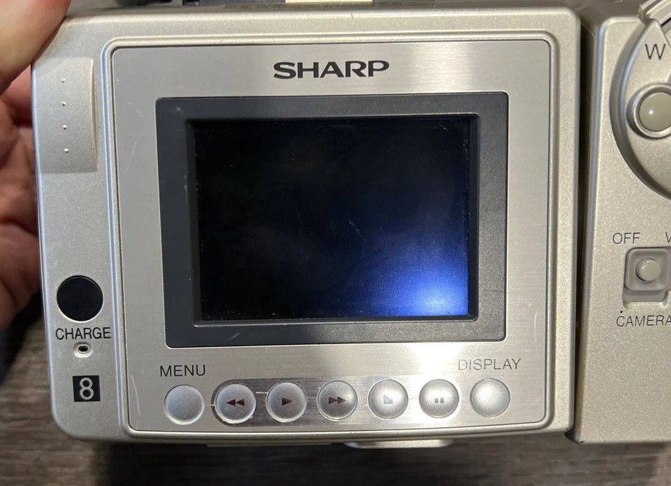Sharp Viewcam VL-A10U 8mm Video 8 Camcorder No Charger,UNTESTED | eBay