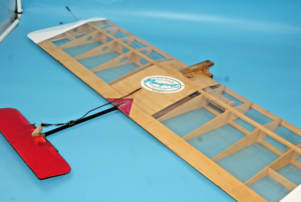 Vintage Newport Beach Club Control LIne Model Airplane 39” Wingspan ...