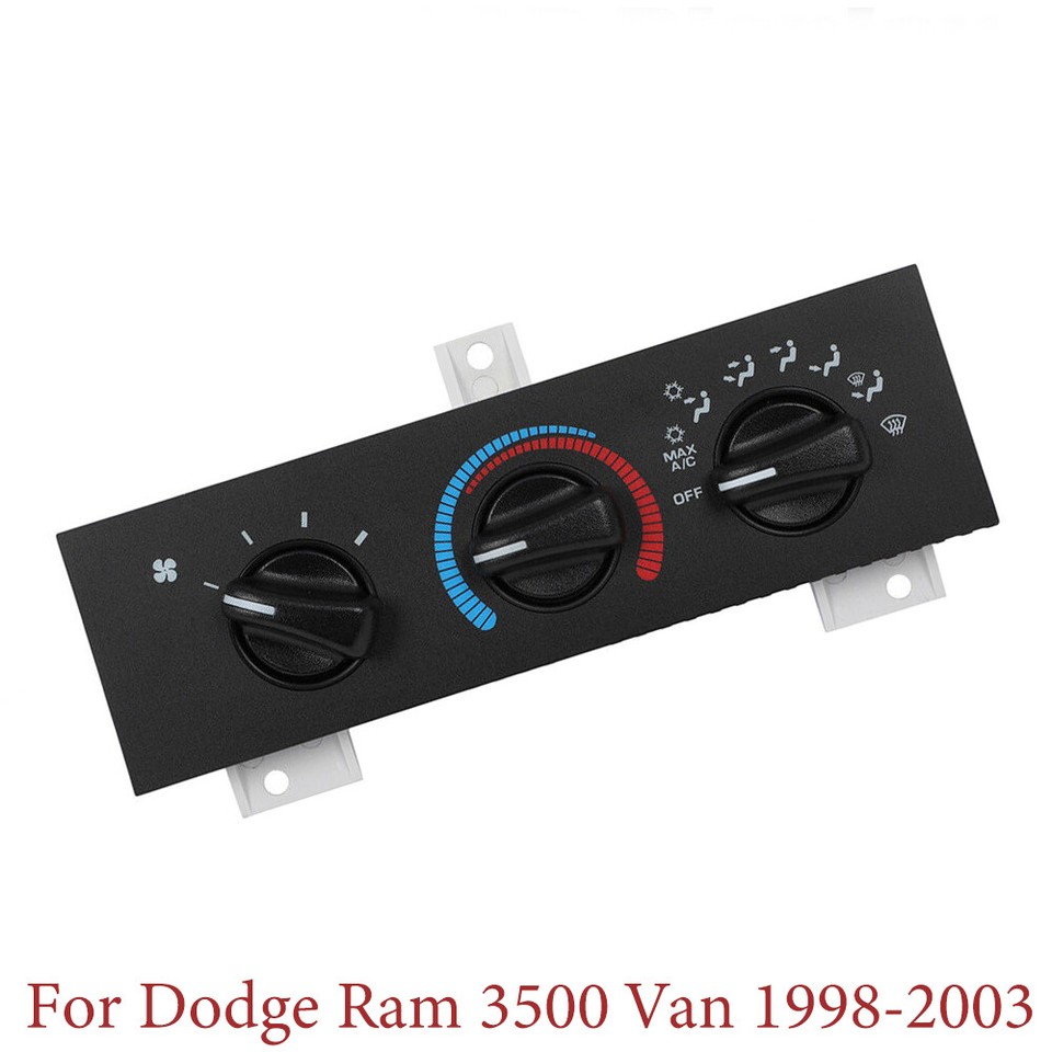 For 1998 - 2003 Dodge Ram Van Temperature Climate Control Unit Heater A ...