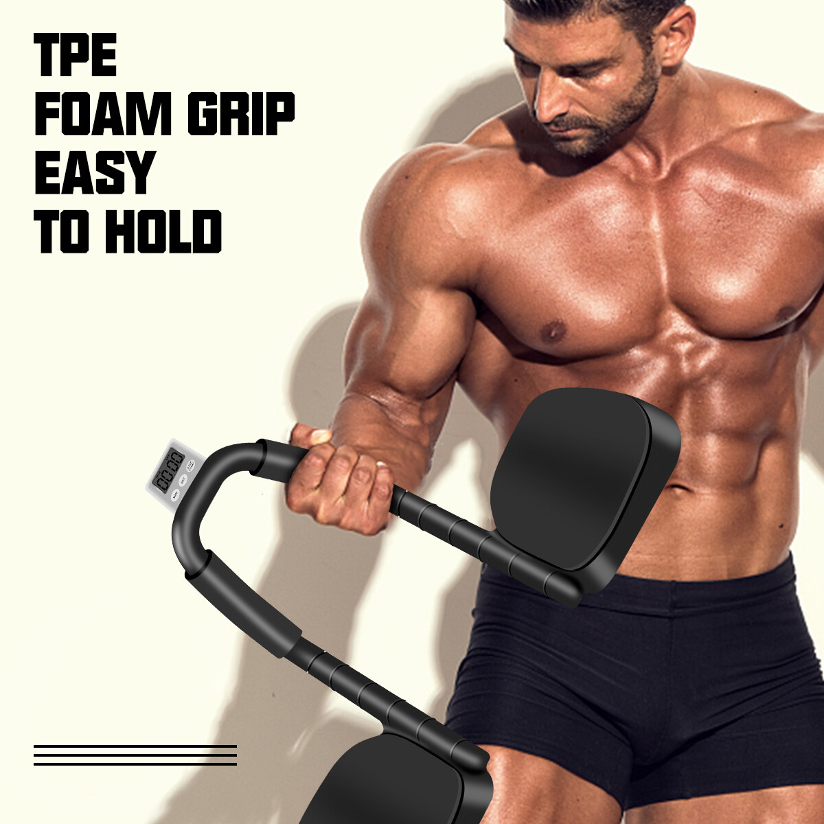 Plank Trainer with Timer Multifunction Plank Core Trainer Portable ...