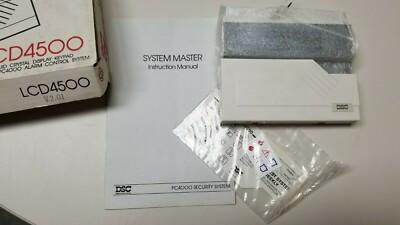 DSC LCD 4500 Keypad English Language Alarm Keypad For DSC PC4000 NEW | eBay